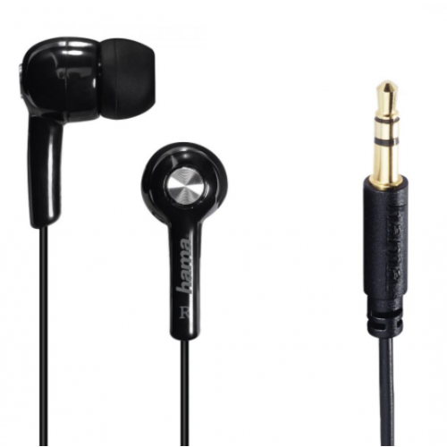 СЛУШАЛКИ HAMA BASIC4MUSIC, IN-EAR, ЧЕРЕН
